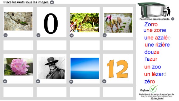 MOTS IMAGES Z | Genially