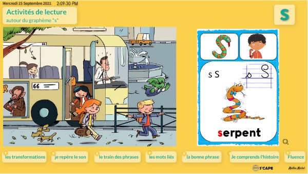 Graphème "s" | Genially