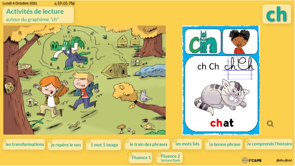 Graphème "ch" | Genially