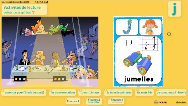 Graphème "j" | Genially