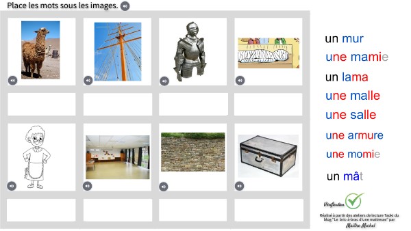 MOTS IMAGES M