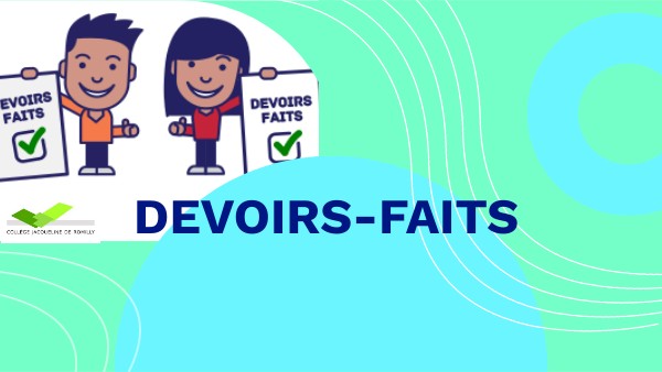 Présentation Devoirs-Faits | Genially