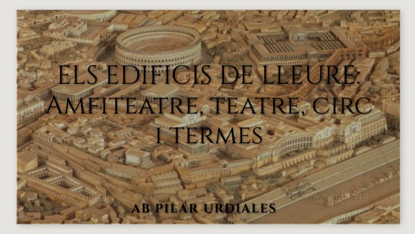 EDIFICIS DE LLEURE