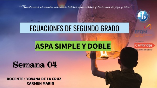 Ecuación cuadrática-III-3ro sec | Genially