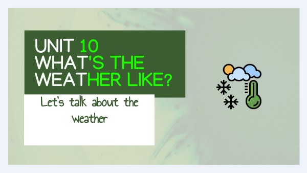 J07 - Unit 10 | Genially