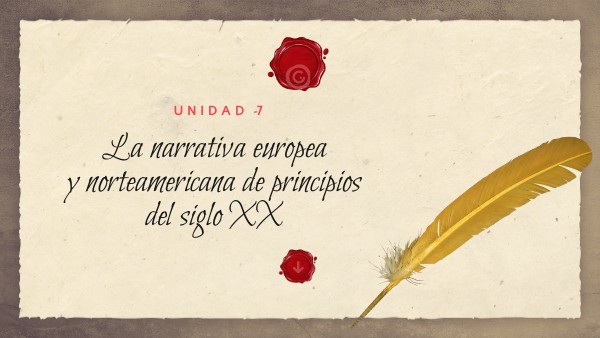 Unidad 7 Literatura norteamericana y el Boom