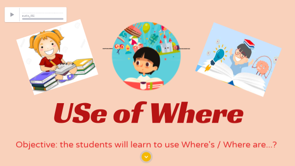 Grammar explanation: Where | Genially