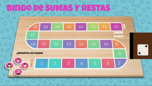 Bingo de sumas y restas