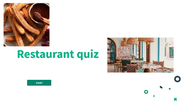 restaurante quiz
