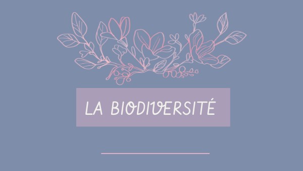 SVT Présentation S1 | Genially