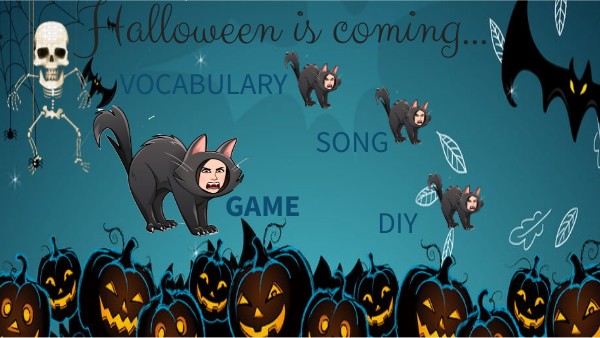 HALLOWEEN IS COMING...