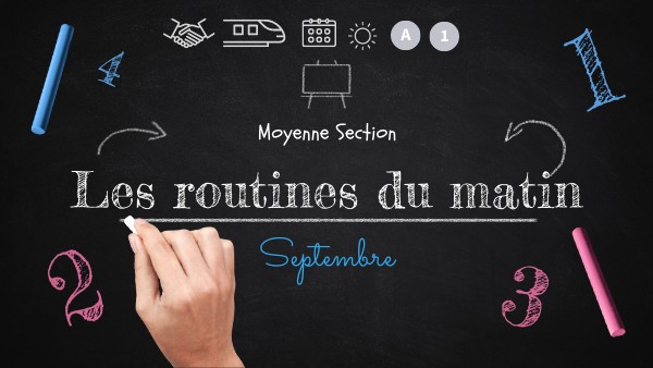 Routines du matin - SEPTEMBRE