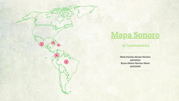 MAPA SONORO | Genially