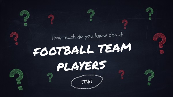 Football Players Quiz