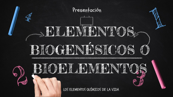 BIOELEMENTOS | Genially