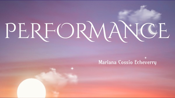 Performance escultura