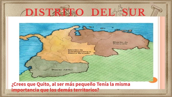 DISTRITO DEL SUR | Genially