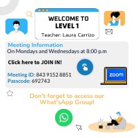 WELCOME LEVEL 1 | Genially