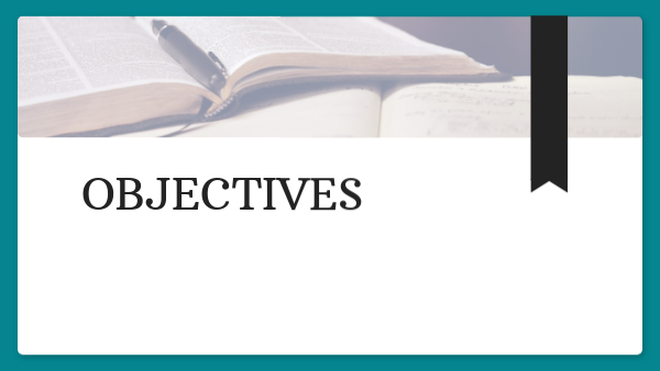 7 Objectives | Genially