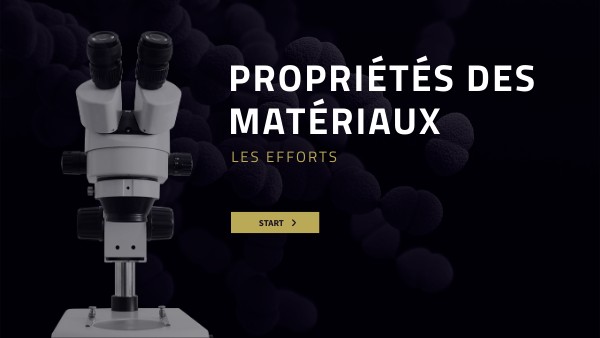 Propriétés des matériaux