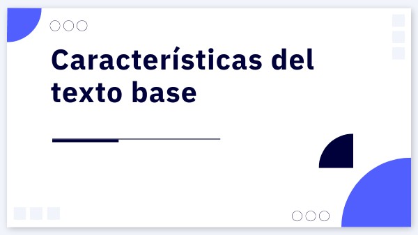 PRESENTACIÓNESTRUCTURATEXTOBASE