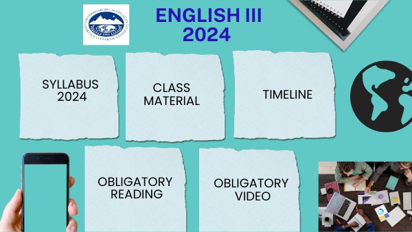 ENGLISH 3 PRESENTATION