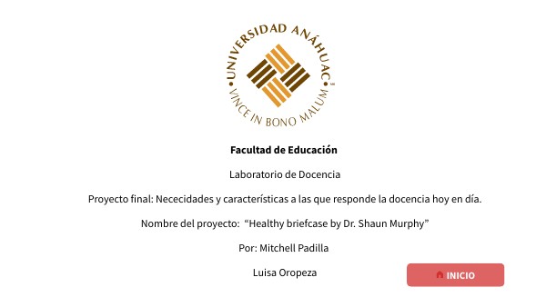 The Good doctor | Genially