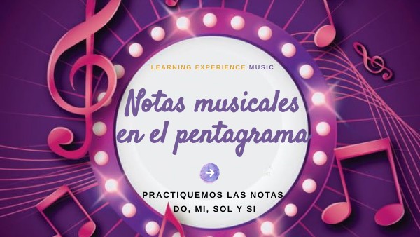 2° Notas musicales