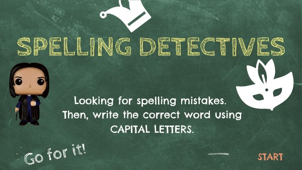 SPELLING DETECTIVES