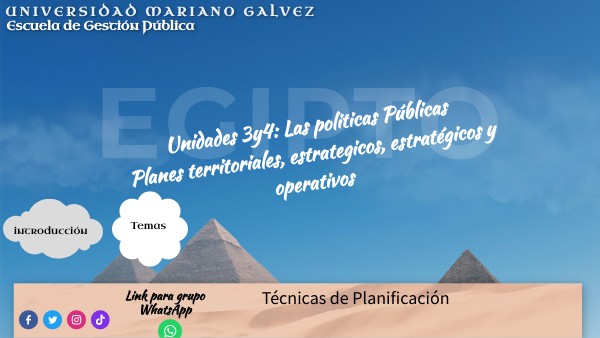 Unidad 4y5 TPM | Genially