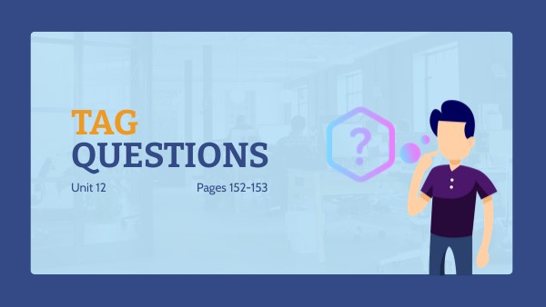 Tag Questions | Genially