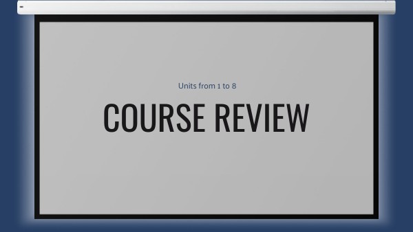 Course Review B2+_ACNUR | Genially