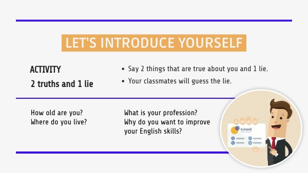 Introduce Yourself | Genially