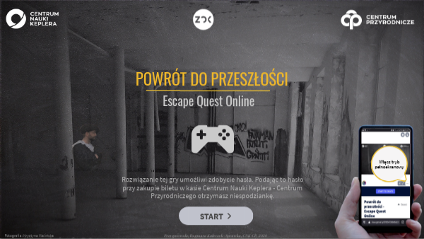 Powrót do przeszłości - Escape Quest Online | Genially