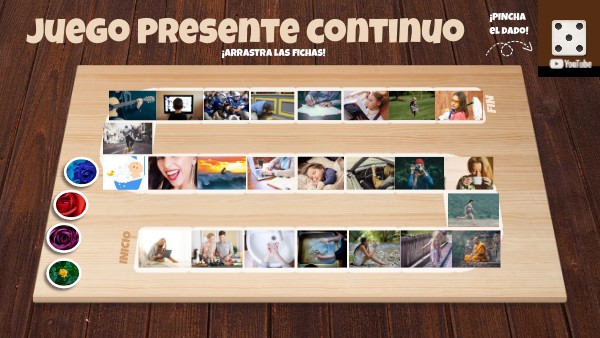 JUEGO presente continuo ELE A1 | Genially