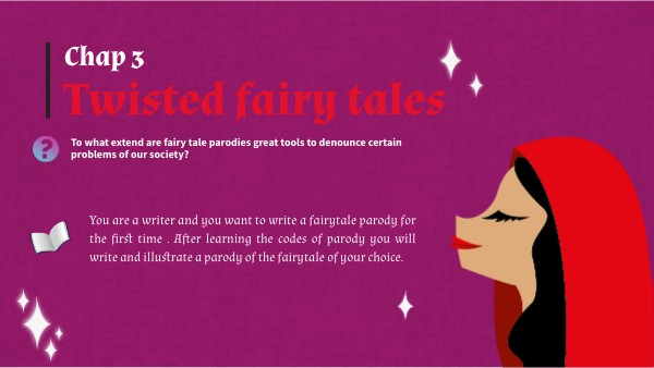 Chap 3 / Secondes : Twisted Fairy Tales | Genially