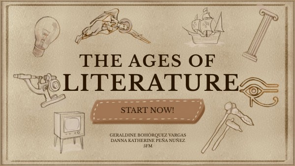 The ages of literature | Genially