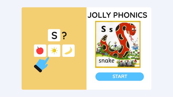 JOLLY PHONICS-S-GAME