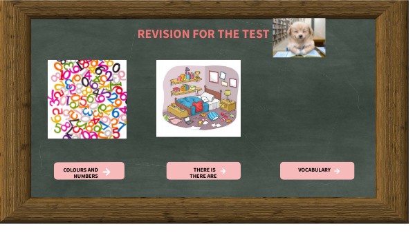 REVISION FOR THE TEST | Genially