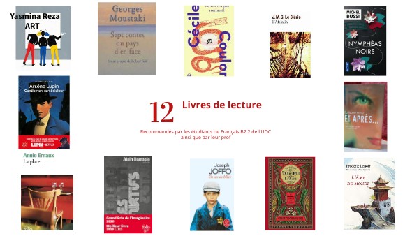 Nos livres de lecture