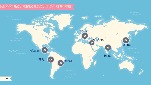 ILLUSTRATED WORLD MAP | Genially