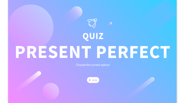 Present Perfect Quiz | Genially