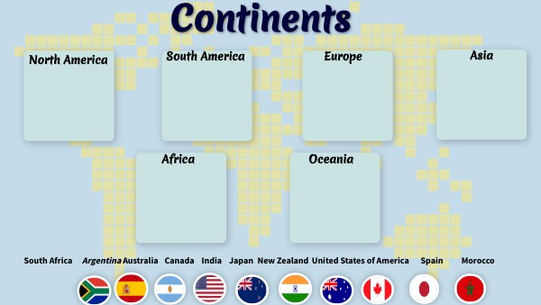 Continents | Genially