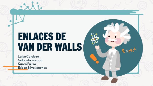Fuerzas de Van Der Walls