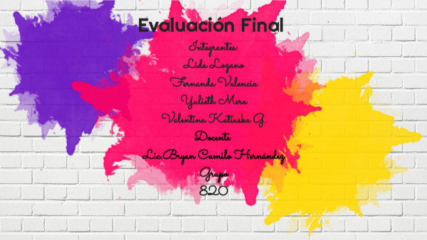 Evaluación final | Genially