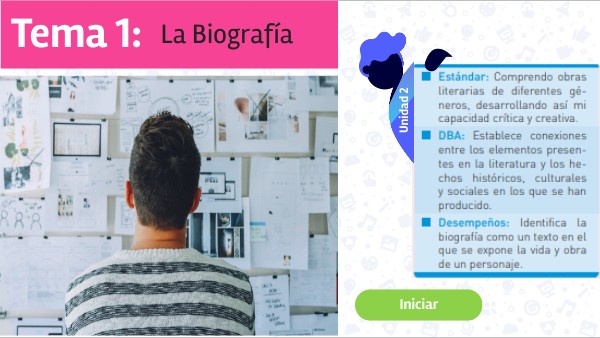 TEMA 1: La biografía | Genially