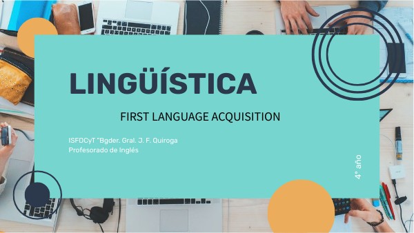 First Language Acquisition
