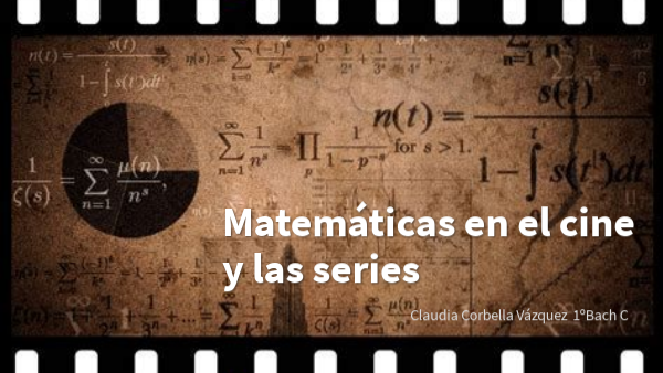 Matemáticas en el cine y en las series