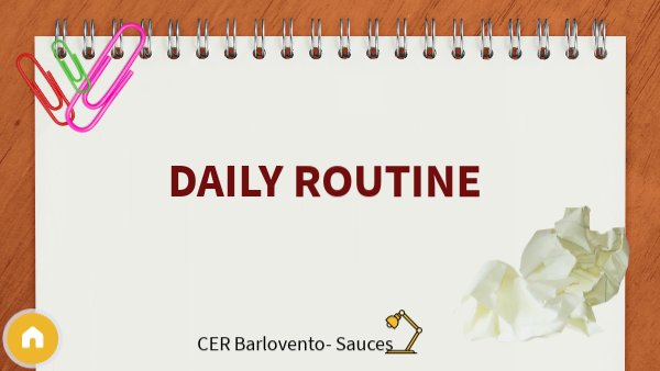 DAILY ROUTINE | Genially