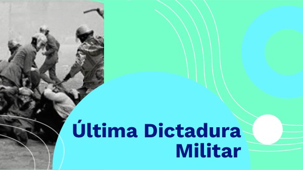 Última Dictadura Militar | Genially
